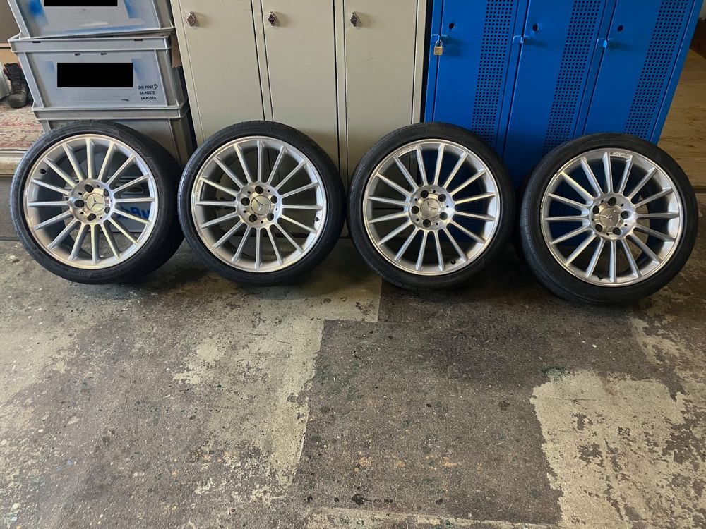 Felgen für Mercedes SLK 55 AMG R171 W171, CLK 55 63 AMG C209 (Gebraucht ...