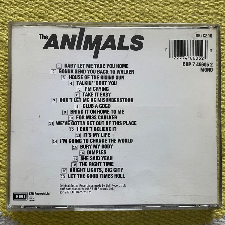 THE ANIMALS-THE SINGLES PLUS (Gebraucht) in Rorschacherberg für CHF 2.9 ...