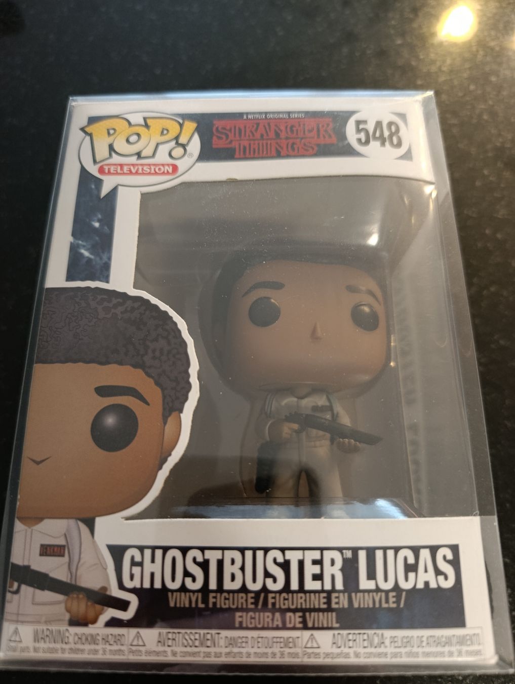Funko Pop Stranger Things - Ghostbuster Lucas N°548! (Neuf (Voir ...
