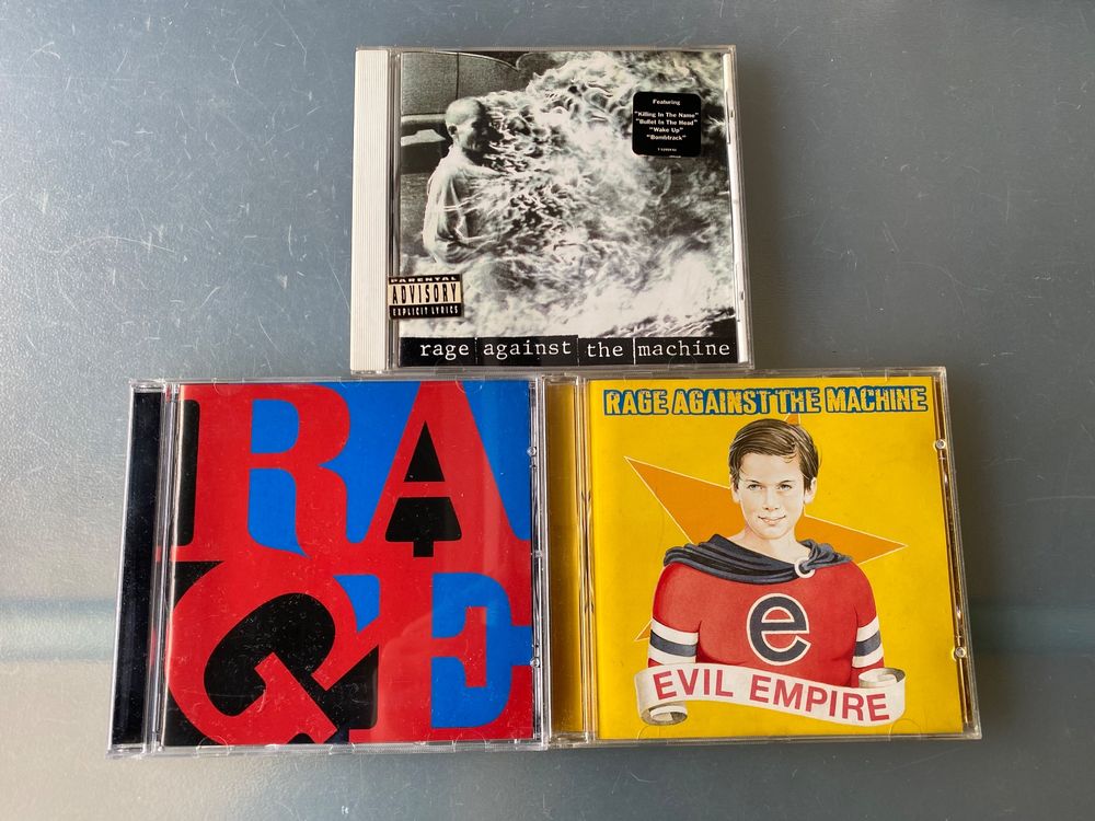 Rage Against The Machine 3 CD‘s | Kaufen auf Ricardo