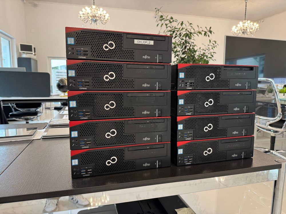 9x HP Fujitsu ESPRIMO (nur zusammen zu verkaufen) (Gebraucht) in ...