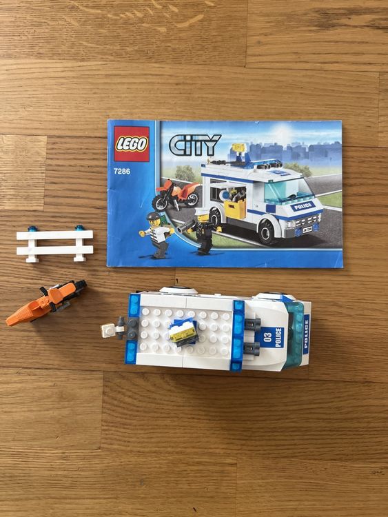 LEGO City Polizei Transporter 7286 mit Anleitung | Kaufen auf Ricardo