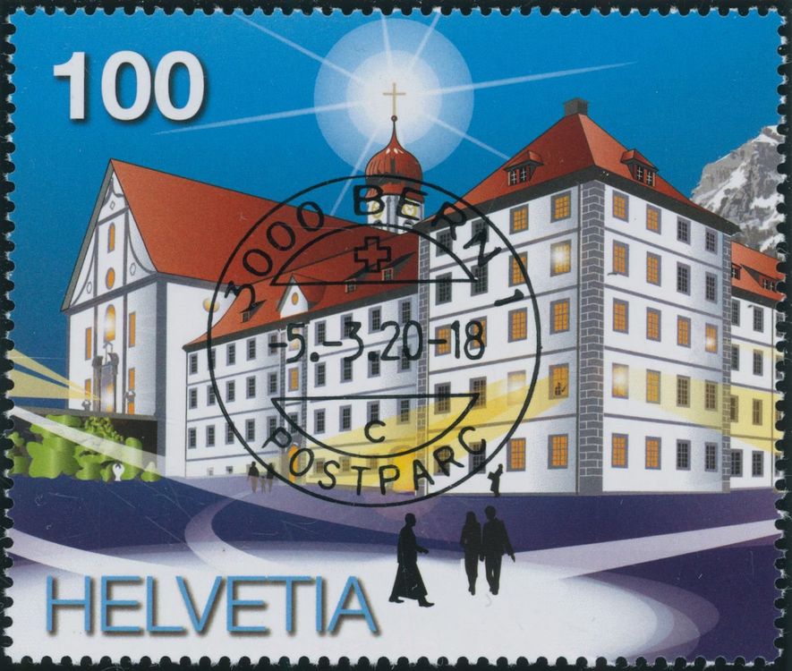 2020 Engelberg - Blockausschnitte - Ersttag Voll Stempel ET (Gebraucht) in Schindellegi für CHF ...