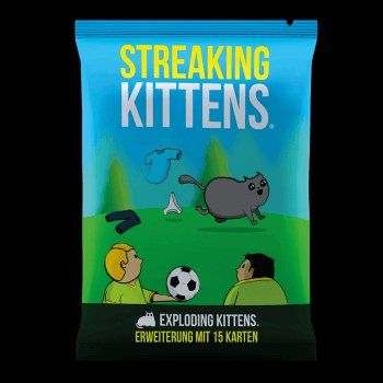 Streaking Kittens (Expansion for Exploding Kittens) (Neu und ...