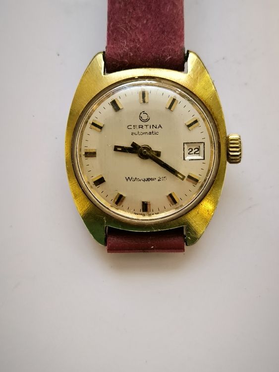 Certina Armbanduhr Automatik Waterqueen 215 Vintage (Gebraucht) in Kreuzlingen für CHF 88 – mit ...