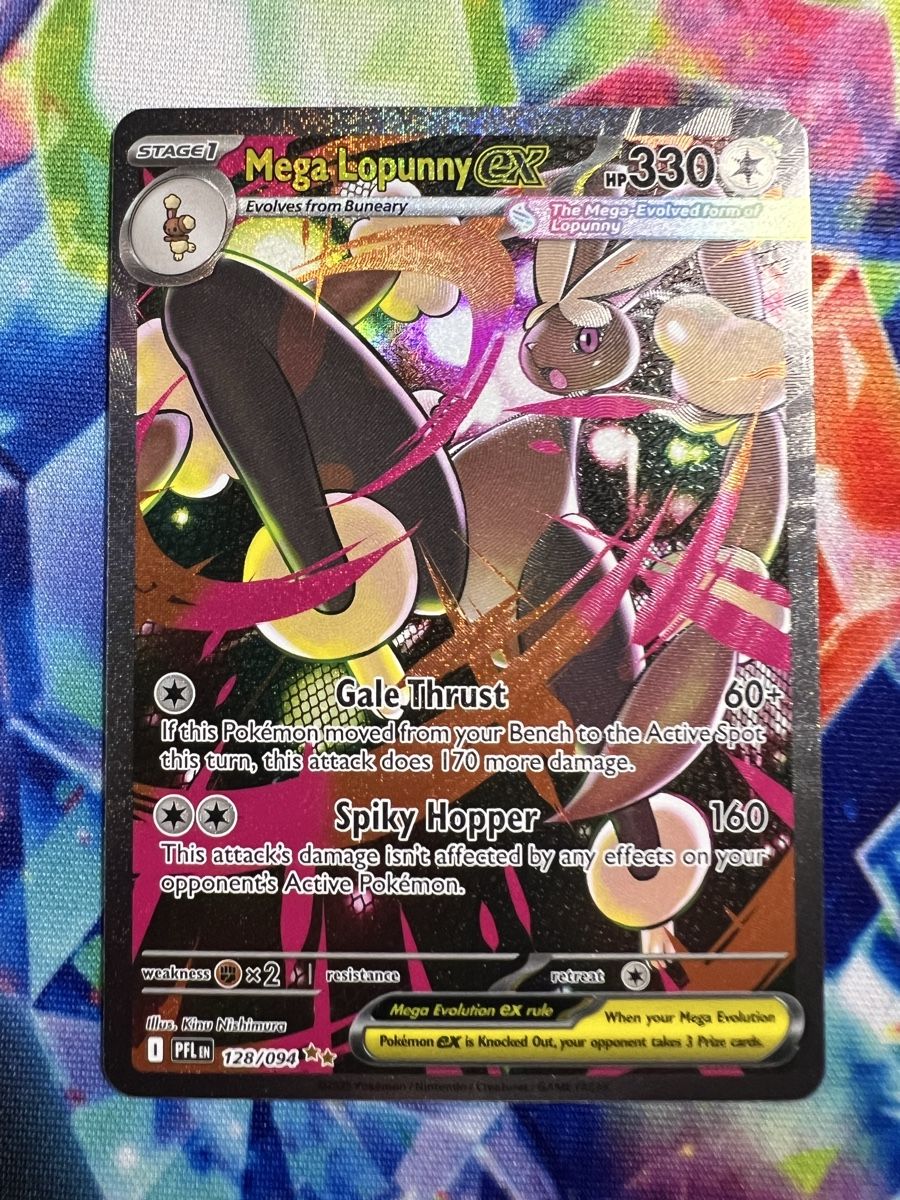 Mega Lopunny Ex #128 SIR - Phantasmal Flames Pokémon (Neu (gemäss ...