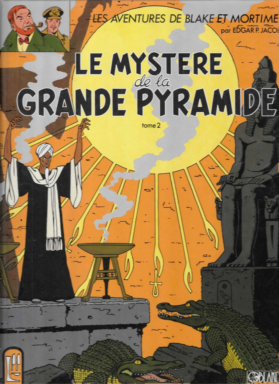 Blake et Mortimer - Le mystère de la grande pyramide - 1995 (Gebraucht ...