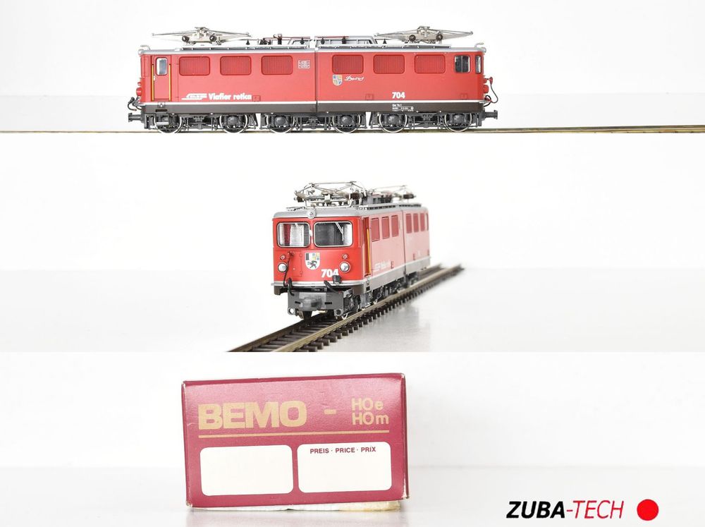 Bemo E-Lok Ge 6/6 II Davos Rhb H0m GS mit OVP (Gebraucht) in St. Gallen für CHF 135 – mit ...
