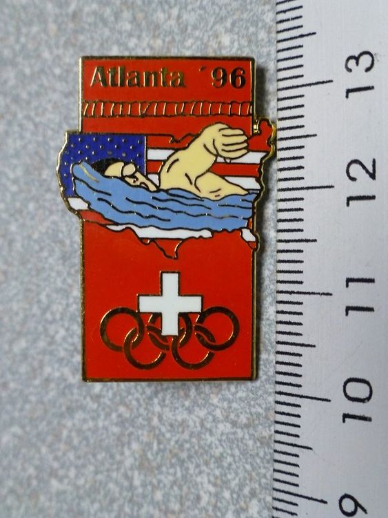 PIN PINS OLYMPIA ATLANTA SCHWEIZ Sportarten Olympic USA | Kaufen auf ...