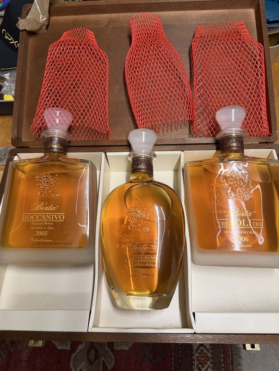 Coffret Cadeau Grappa Berta - Collection Privée Rare! (Neuf avec ...