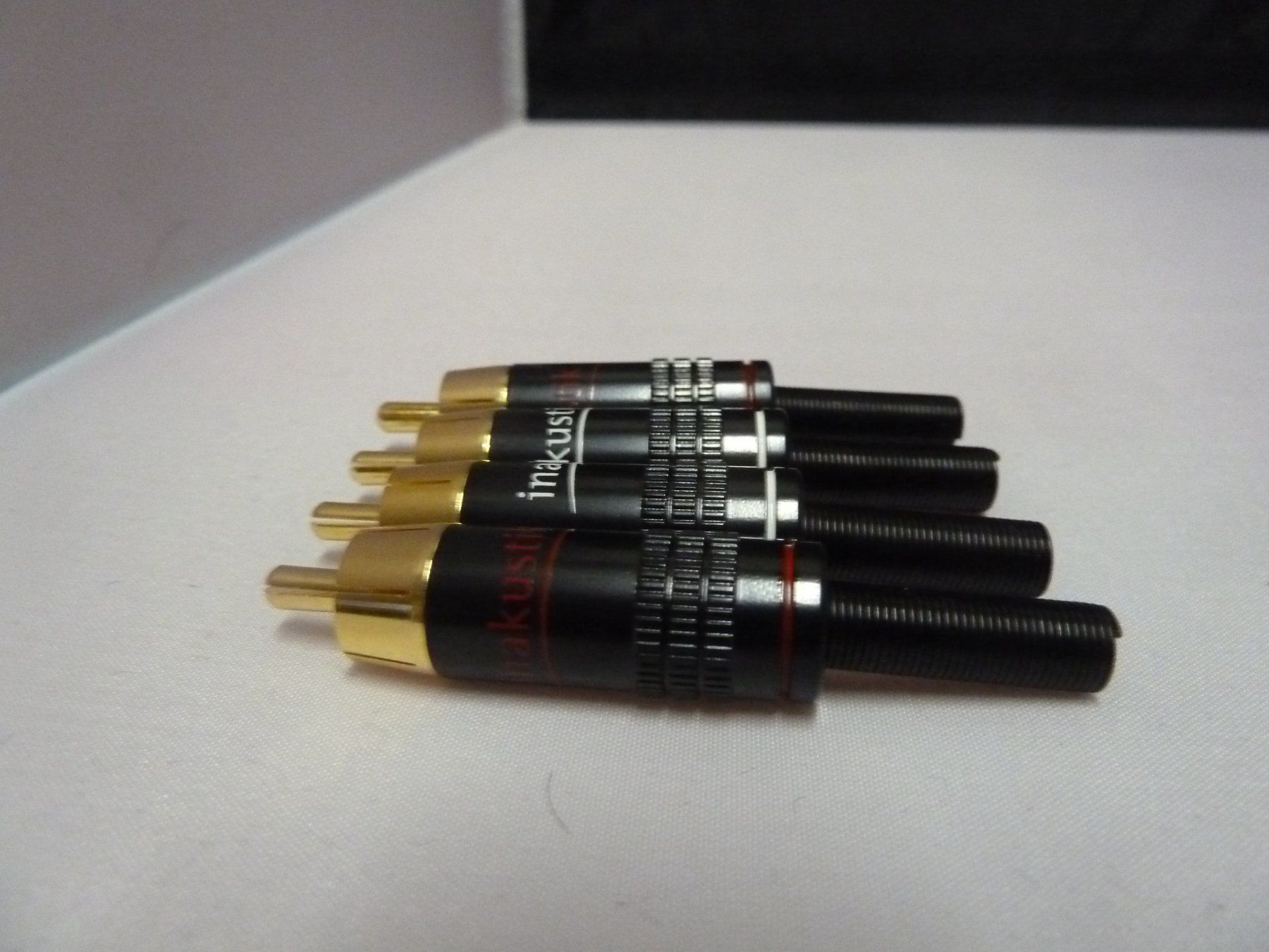 4x Inakustik Premium Chinchstecker (Neu und originalverpackt) in ...