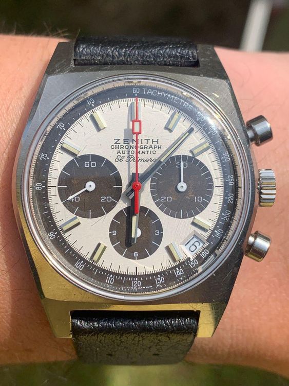 Vintage ZÉNITH Chronograph homme / Herrenuhr Automatik (Gebraucht) in ...