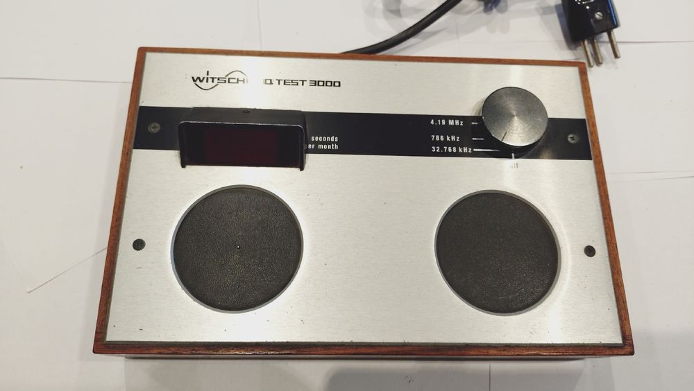 Witschi Q Test 3000 Zeitwaage für quartz uhren (Gebraucht) in Grenchen ...