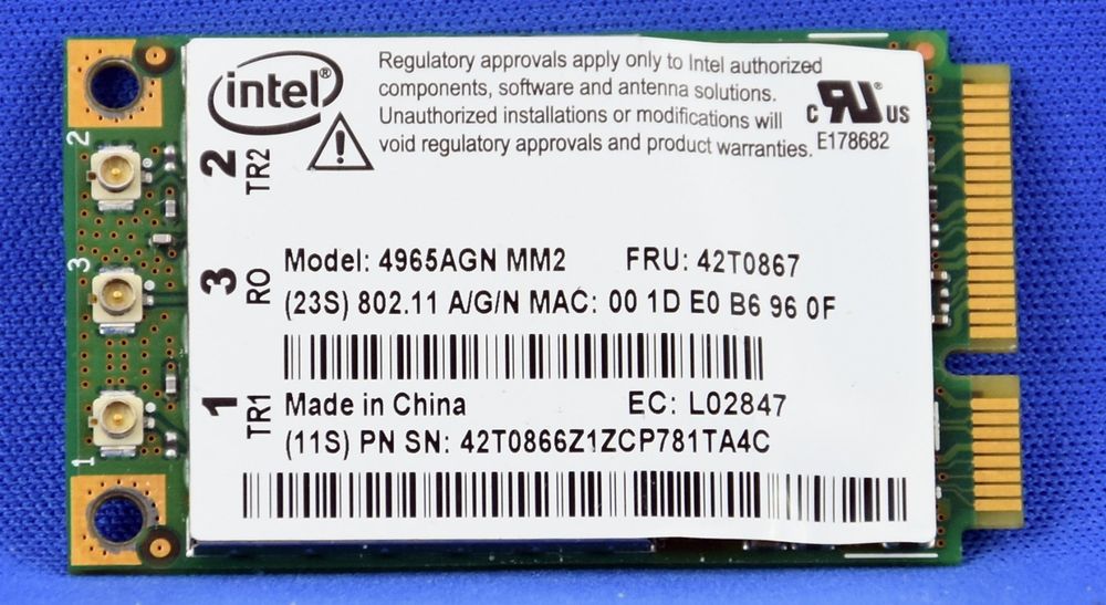 INTEL WiFi Karte 4965 AGN MM2 (Gebraucht) in Künten für CHF 12 – mit ...