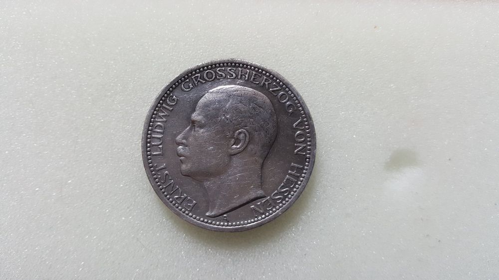 Ernst Ludwig Grossherzog von Hessen 3 Mark (Gebraucht) in Arni AG für ...