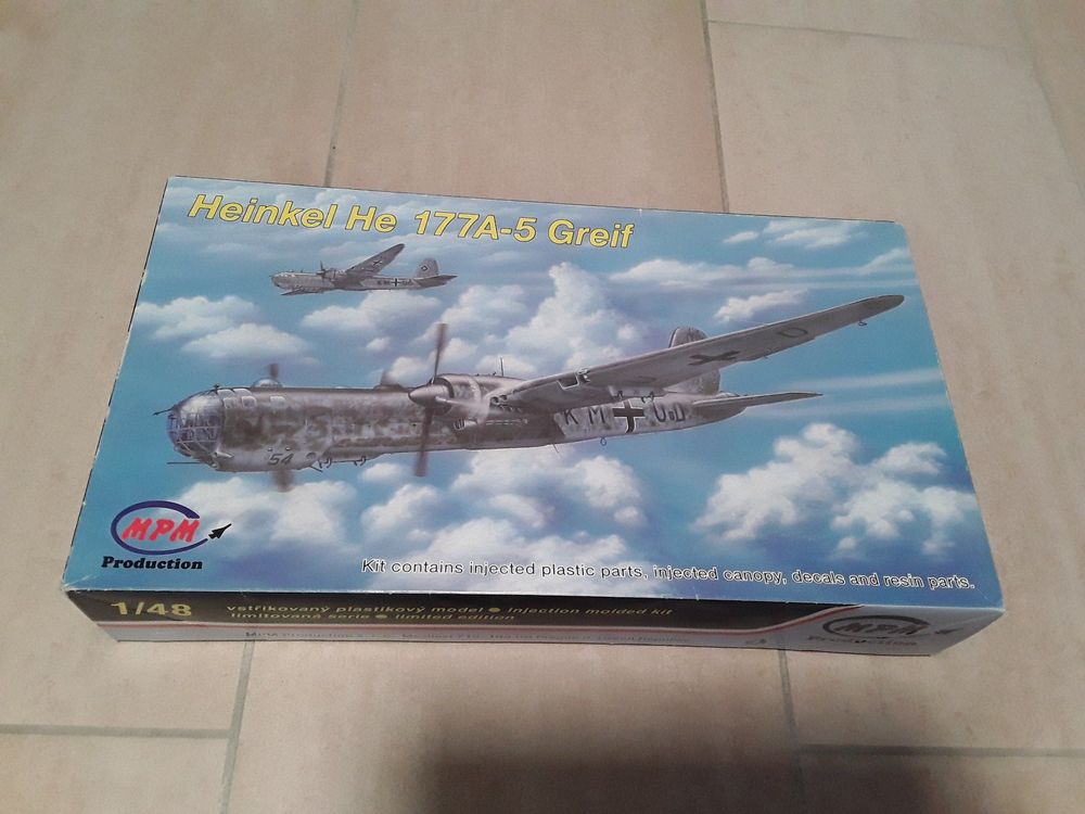 Heinkel He-177A-5 Greif Mpm 1/48 (Neu und originalverpackt) in Selzach ...