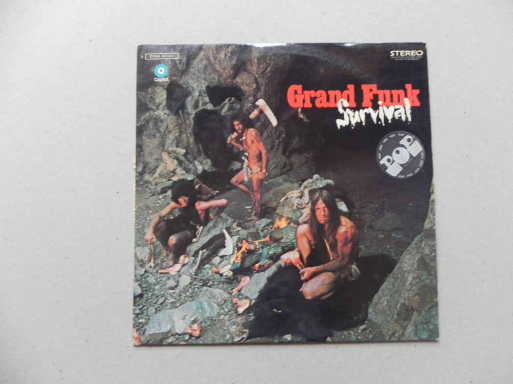 LP USA Hardrock Rock Band Grand Funk Railroad 1971 Survival (Gebraucht ...