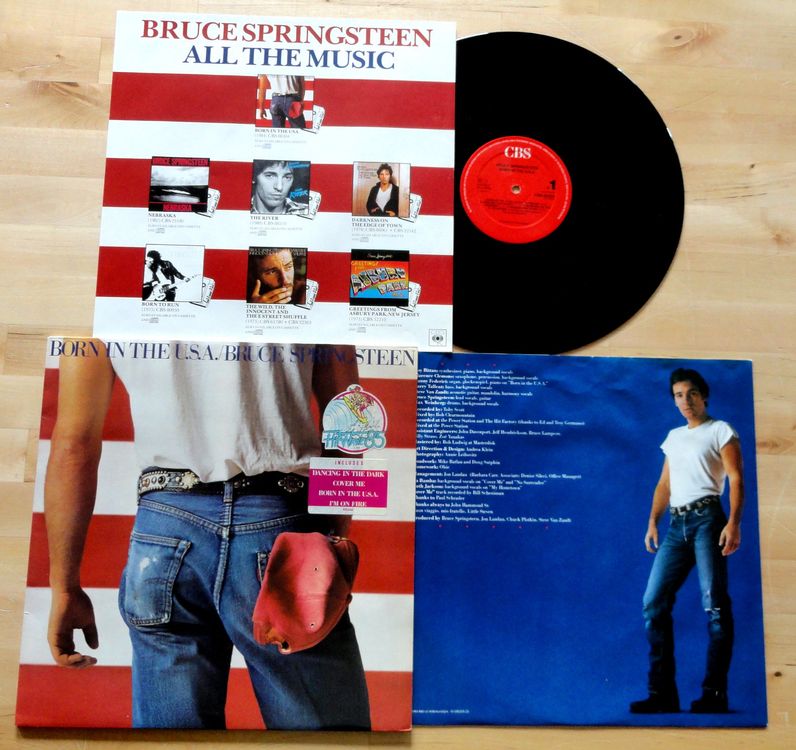LP BRUCE SPRINGSTEEN born in the U.S.A. CBS 1984 | Kaufen auf Ricardo