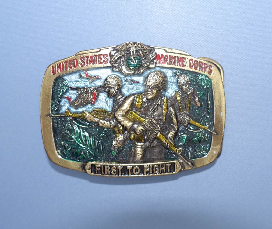 Gürtelschnalle Buckles USA - United States Marine Corps | Kaufen auf ...