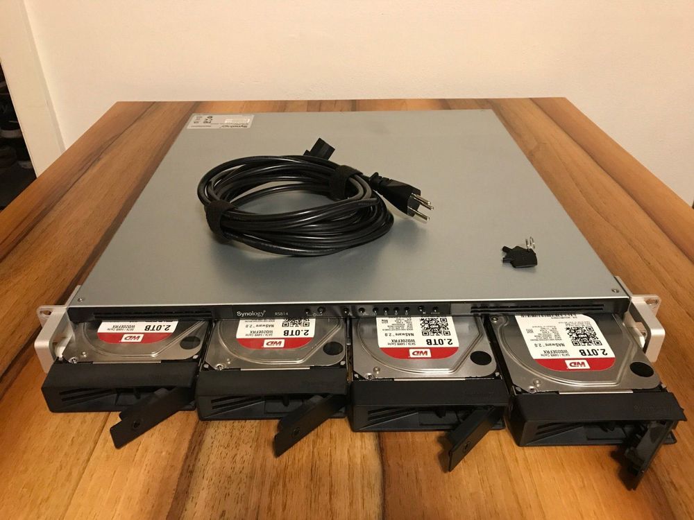 Synology RS814, 4-bay 4x 2 TB Top!! (Gebraucht) in Effretikon für CHF ...