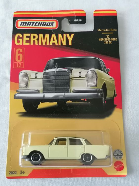 Matchbox - '62 Mercedes-Benz 220 SE | Kaufen auf Ricardo