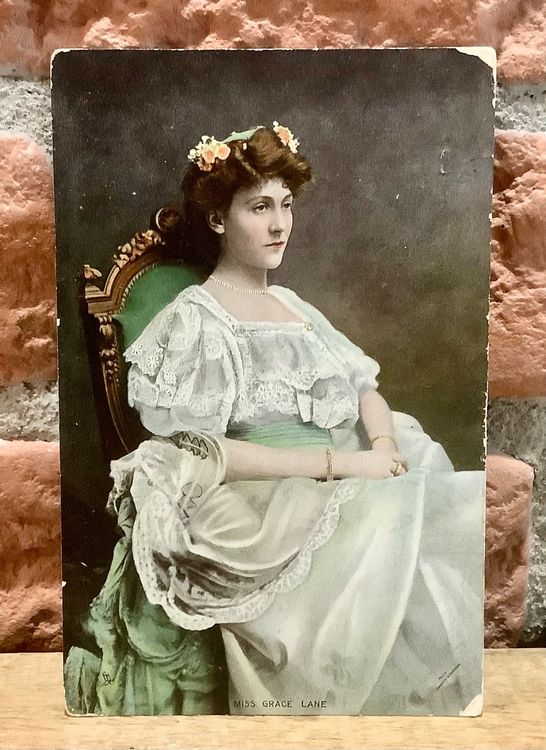 1908 - Antike AK - MISS GRACE LANE aus England (Gebraucht) in Root für CHF 1.5 – mit Lieferung ...