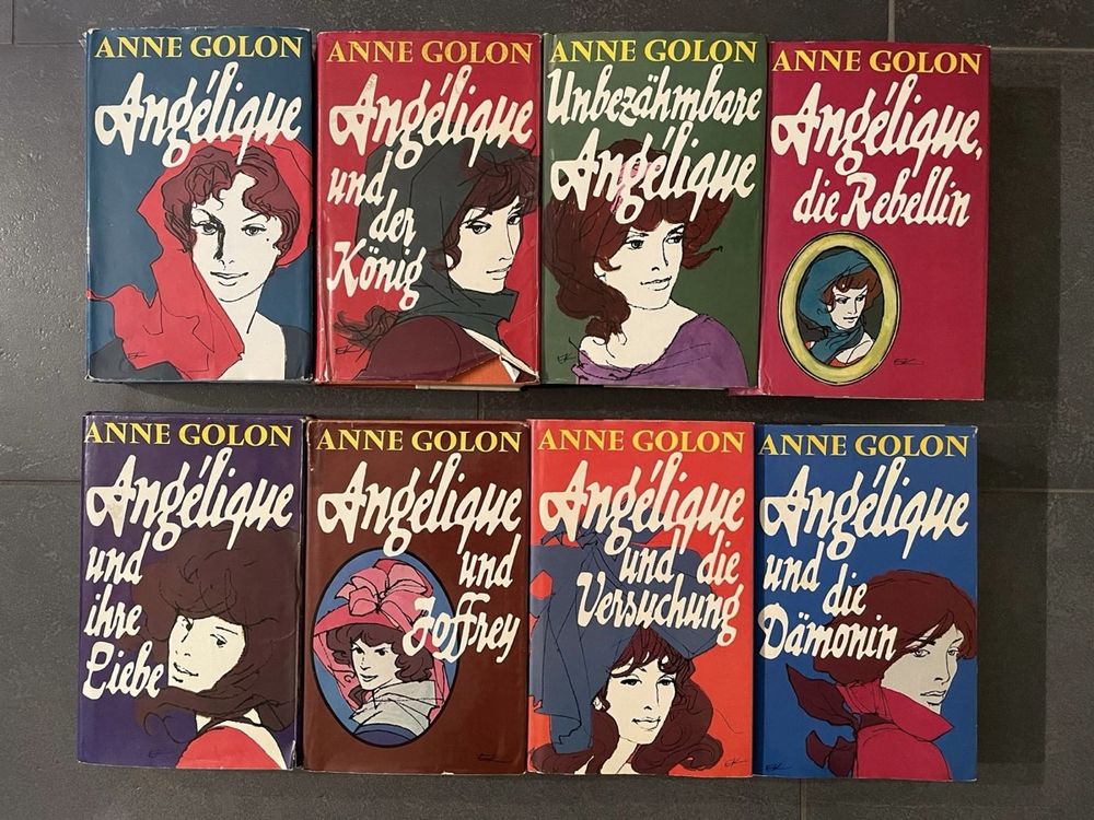 8 Bände Angelique von Anne Golon (Gebraucht) in Wetzikon ZH für CHF 39 ...