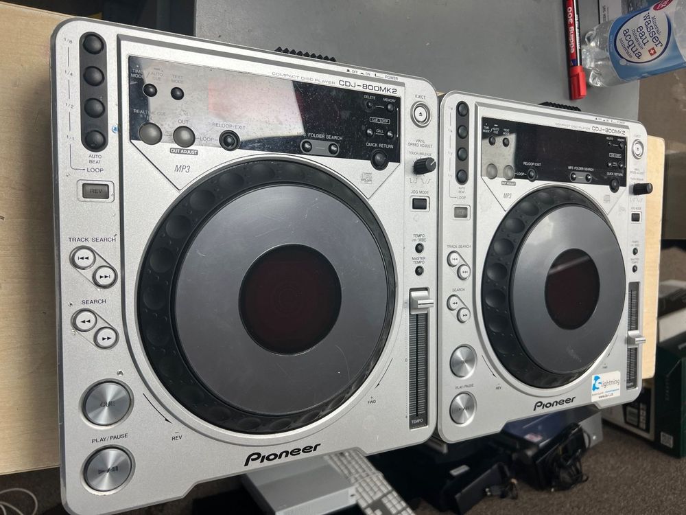 Pioneer CDJ-800MK2 Compact Disk Player (2 Stück Zusammen) (Gebraucht ...
