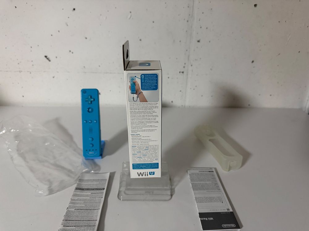 🔥 Nintendo Wii Controller Blau wie neu mit Ovp ab 1.- 🔥 (Neu (gemäss ...