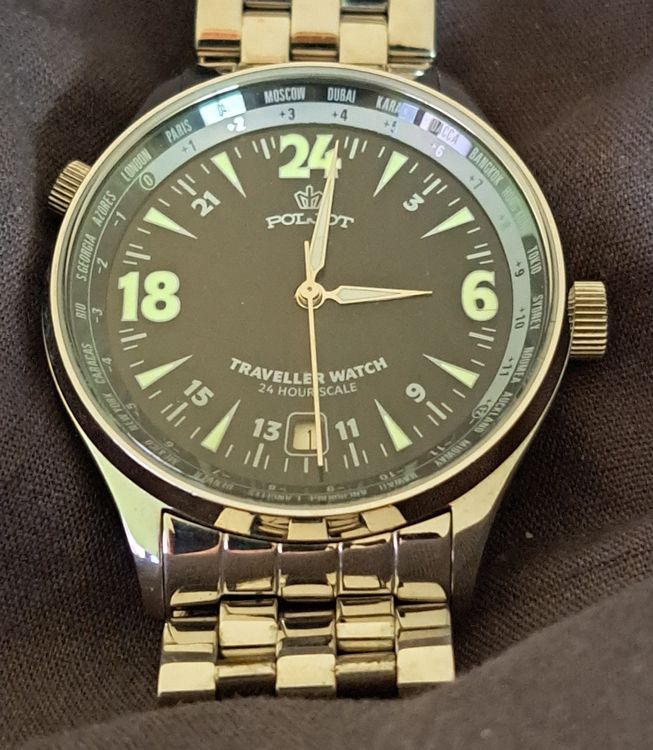 Poljot Traveller Uhr Rarität, 24 Stunden Anzeige, Vintage (Gebraucht) in Schlieren für CHF 385 ...