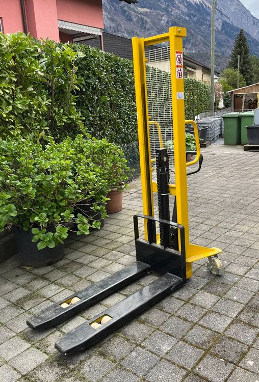 Handstapler Handhochhubwagen Hand Hydraulik Stapler (Gebraucht) in ...