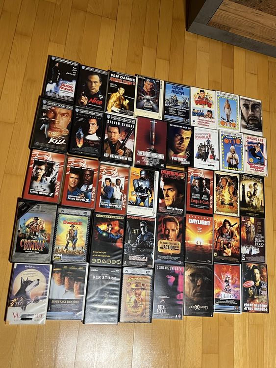 diverse gebrauchte VHS Original Filme !NUR ABHOLUNG! | Kaufen auf Ricardo