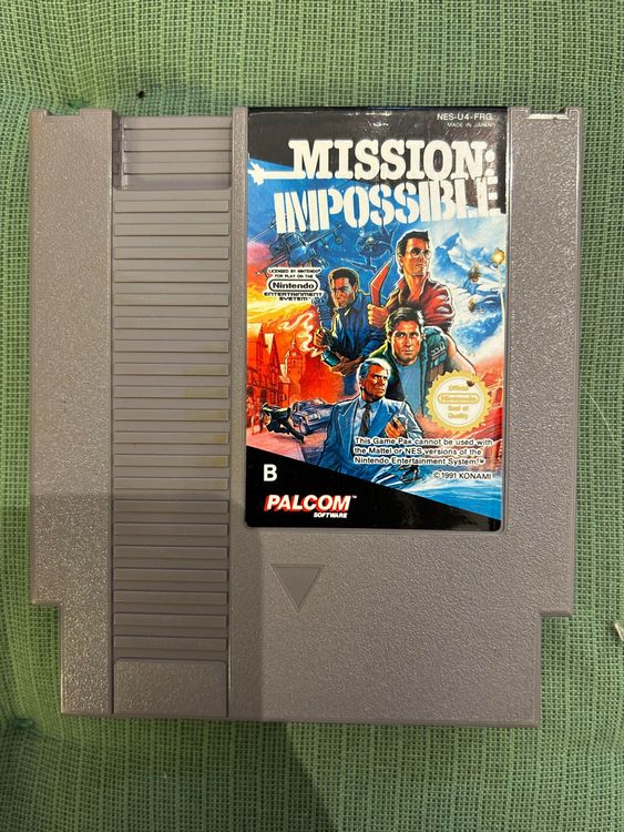 Mission Impossible NES (Gebraucht) in Giubiasco für CHF 12.5 – mit ...