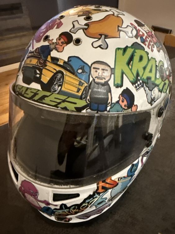 Funky Sticker-Bomb Helmet 💥 - One of a Kind, Used (Gebraucht) in Schötz ...