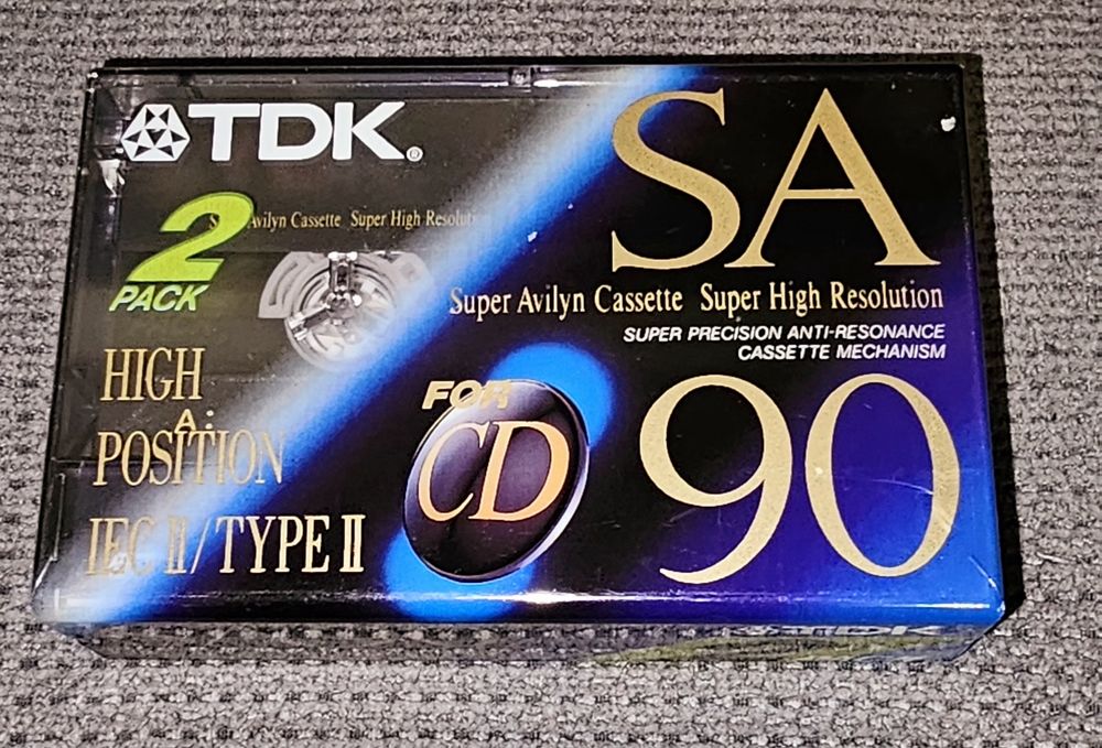 DUO TDK"SA90"type II de 1992 (Neu und originalverpackt) in LAUSANNE für ...