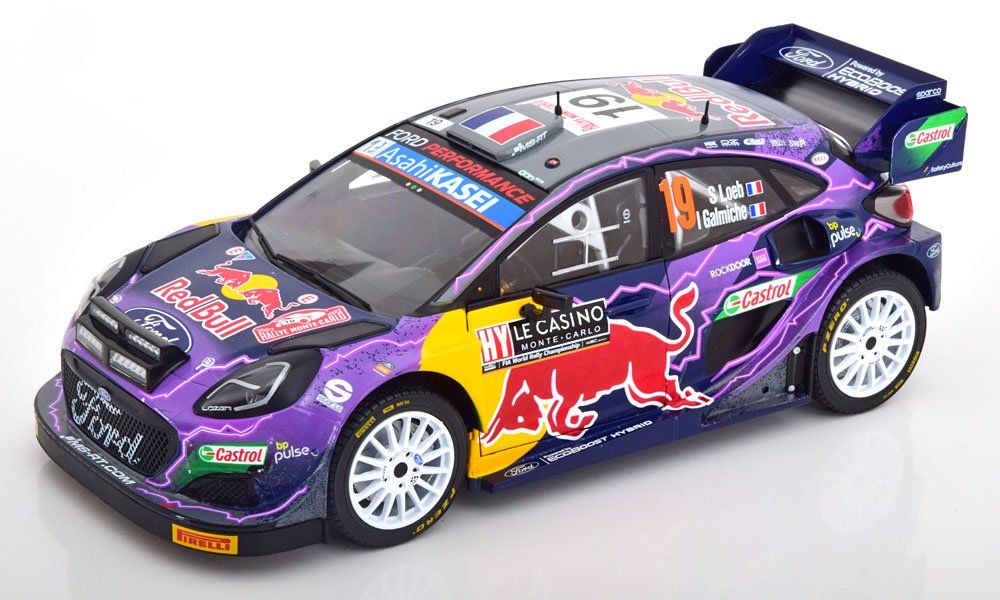 FORD PUMA RALLY 1 MONTE CARLO 2022 LOEB 1:18 SOLIDO (Neu und ...