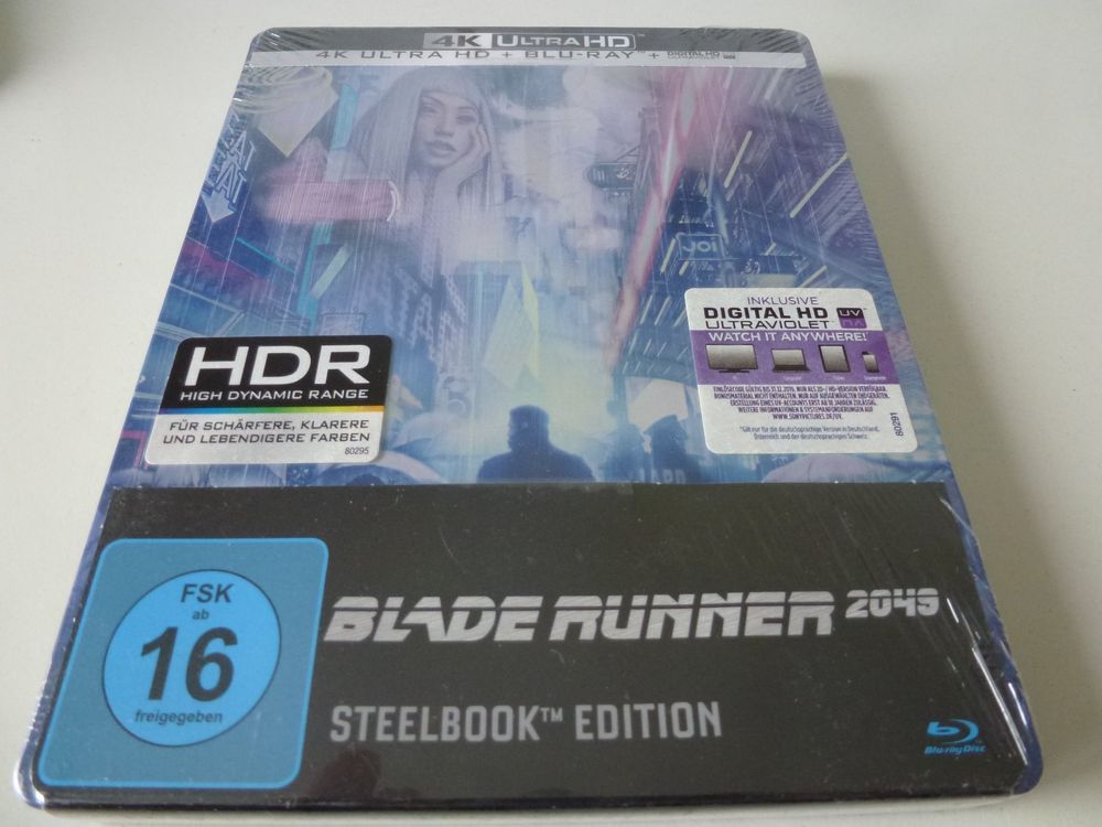 Blade Runner 2049 (Lim. Ed. Steelbook, 4K UHD + Blu-Ray) (Neu und originalverpackt) in Bern für ...