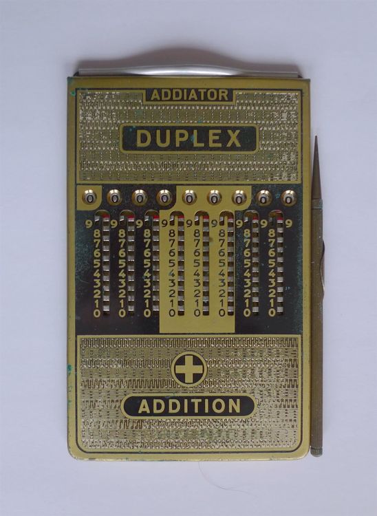 Addiator Duplex - Addition u Subtraction (Antik) in Wil AG für CHF 3 – mit Lieferung auf Ricardo ...