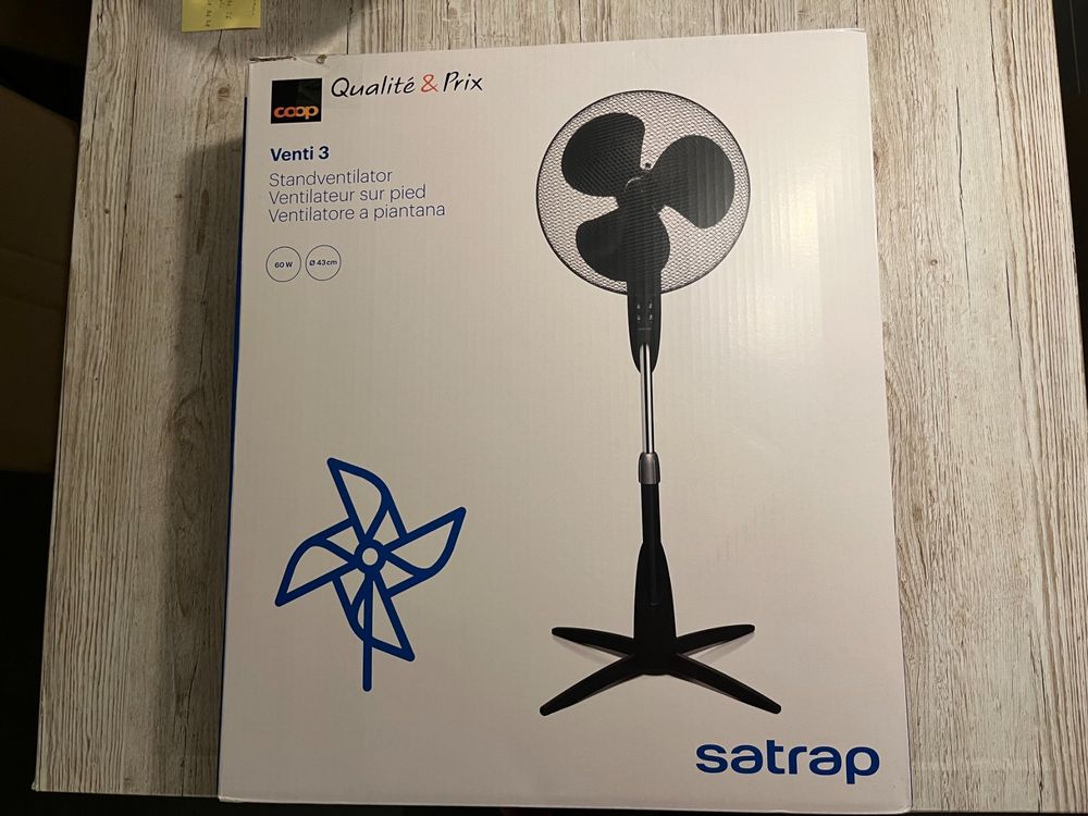 Satrap Stand-Ventilator (Coop Venti Nr. 3) | Kaufen auf Ricardo