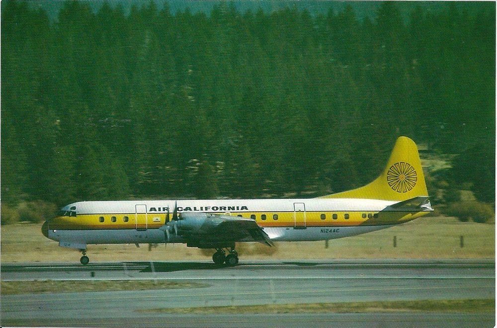 Air California, Electra, N124AC (Neu und originalverpackt) in Thun für ...