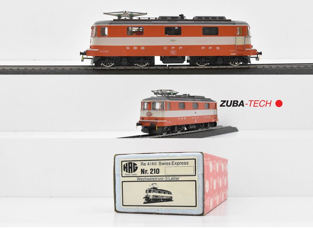 HAG 210 E-Lok Re 4/4 II Swiss Express SBB H0 WS Analog OVP | Kaufen auf Ricardo
