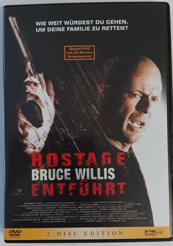 🎞️ DVD Hostage - Entführt - 2 Disc Edition - Bruce Willis (Gebraucht) in Matzingen für CHF 1 ...