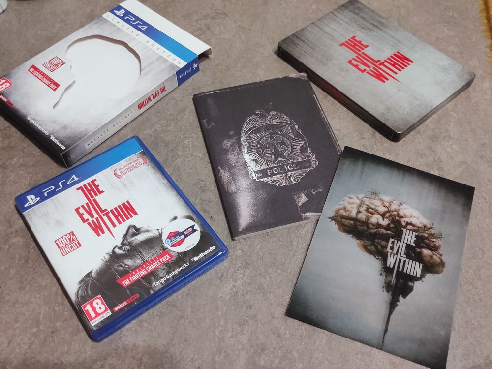 PS4 Evil Within Limited edition + Steelbook (Gebraucht) in Glattbrugg für CHF 120 – mit ...