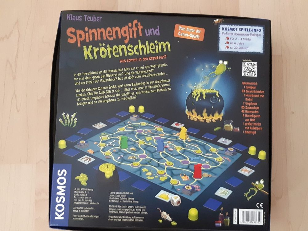 SPINNENGIFT und KRÖTENSCHLEIM ab 6 Jahren (Gebraucht) in Sachseln für ...