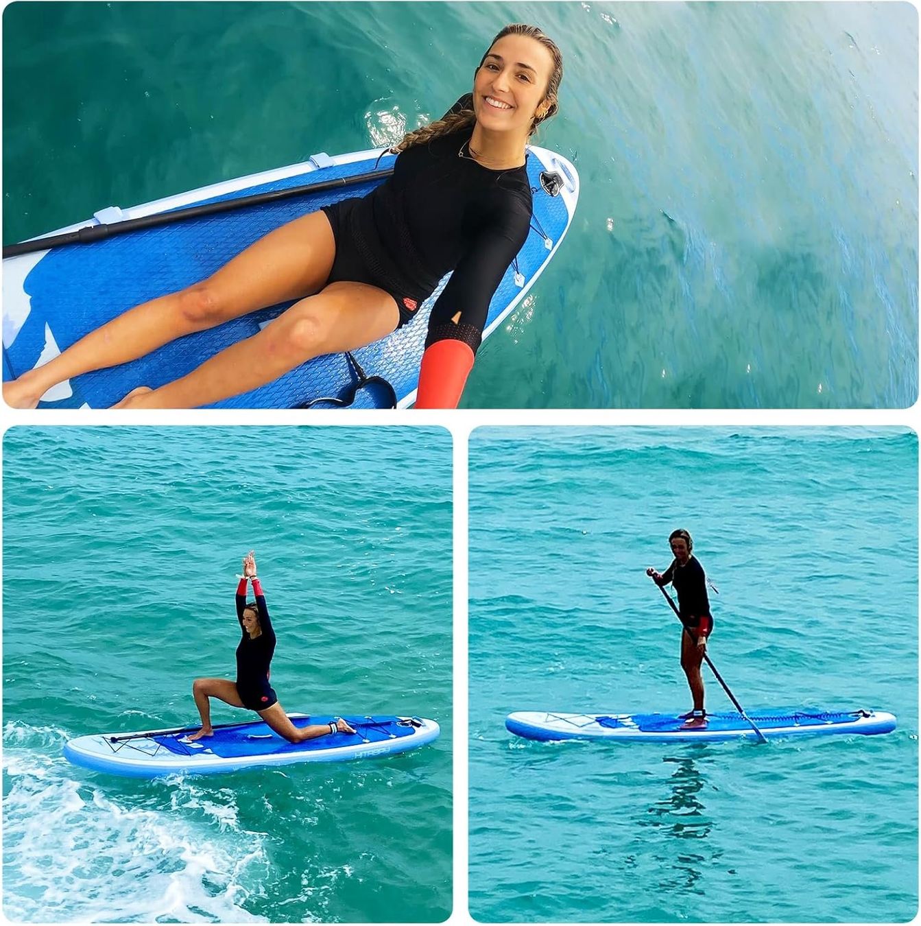 SUP Board 335 cm aufblasbar Set Paddleboard Stand Up (Neuf avec ...