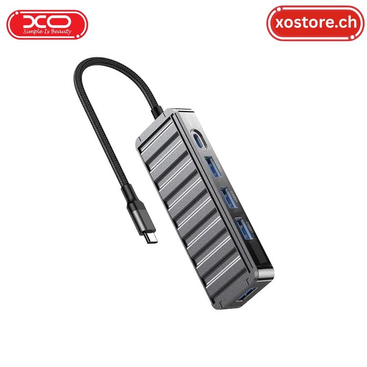 XO HUB015 5-in-1 Multifunctional Docking Station (Neu und ...