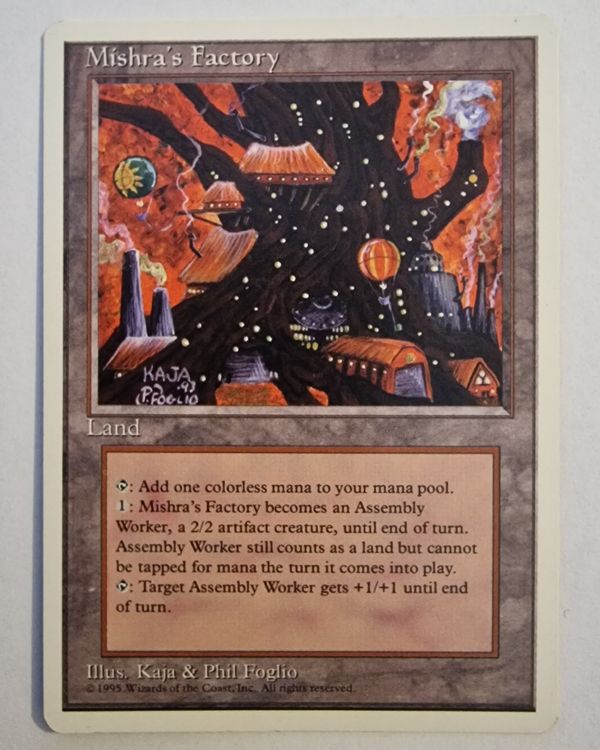 Mishra's Factory, Magic the Gathering | Kaufen auf Ricardo