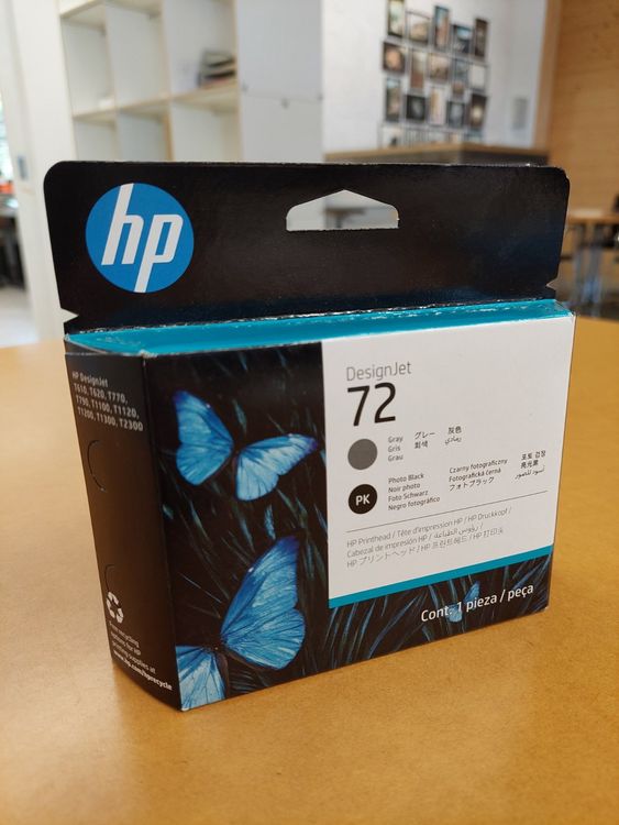 HP DesignJet 72 , Gray & Photo Black Druckkopf, C9380A (Neu und ...