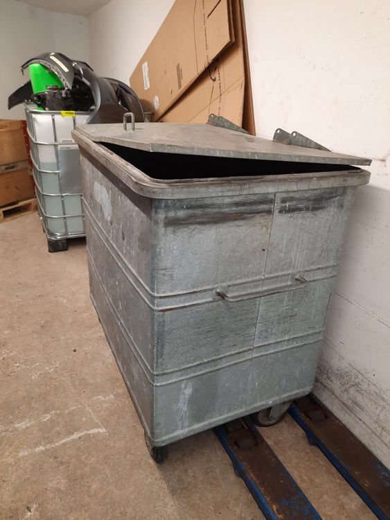 Abfallcontainer Metall | Kaufen auf Ricardo