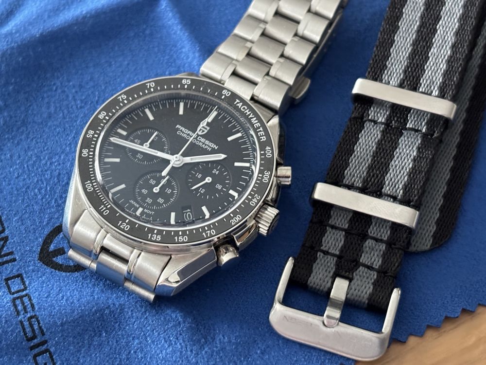 Pagani Design Chronograph Watch - Speedmaster Homage (Gebraucht) in ...